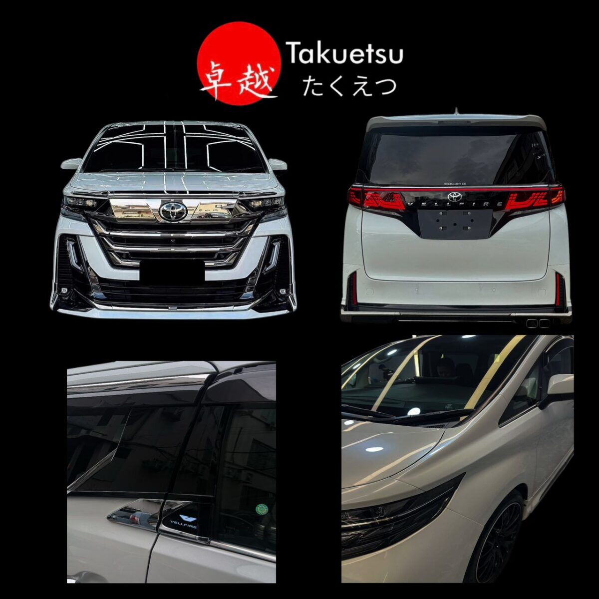 CONVERT TAKUETSU JAPAN AGH 40 VELLFIRE – Excellent Group